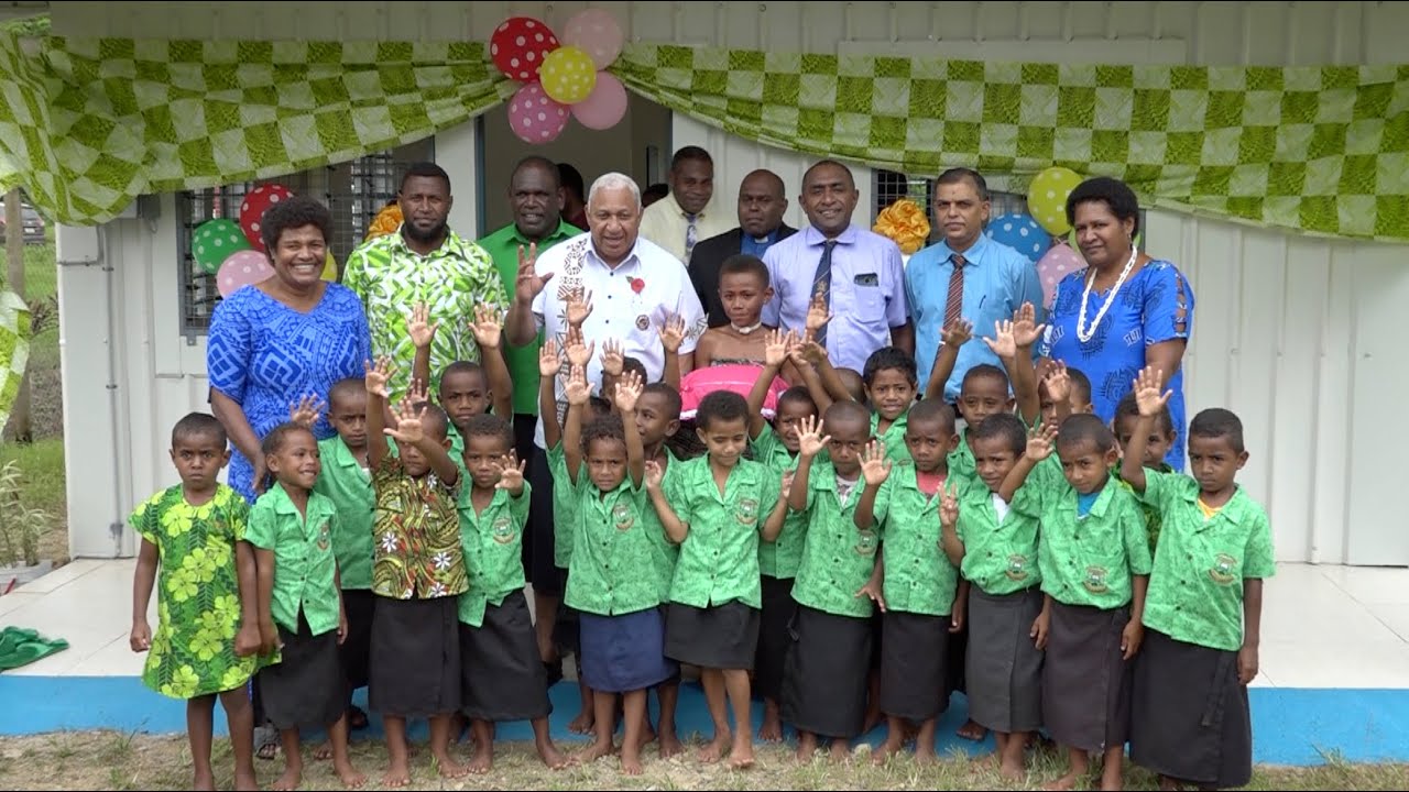 Fijian Prime Minister officiates at the opening of teacher’s quarters ...