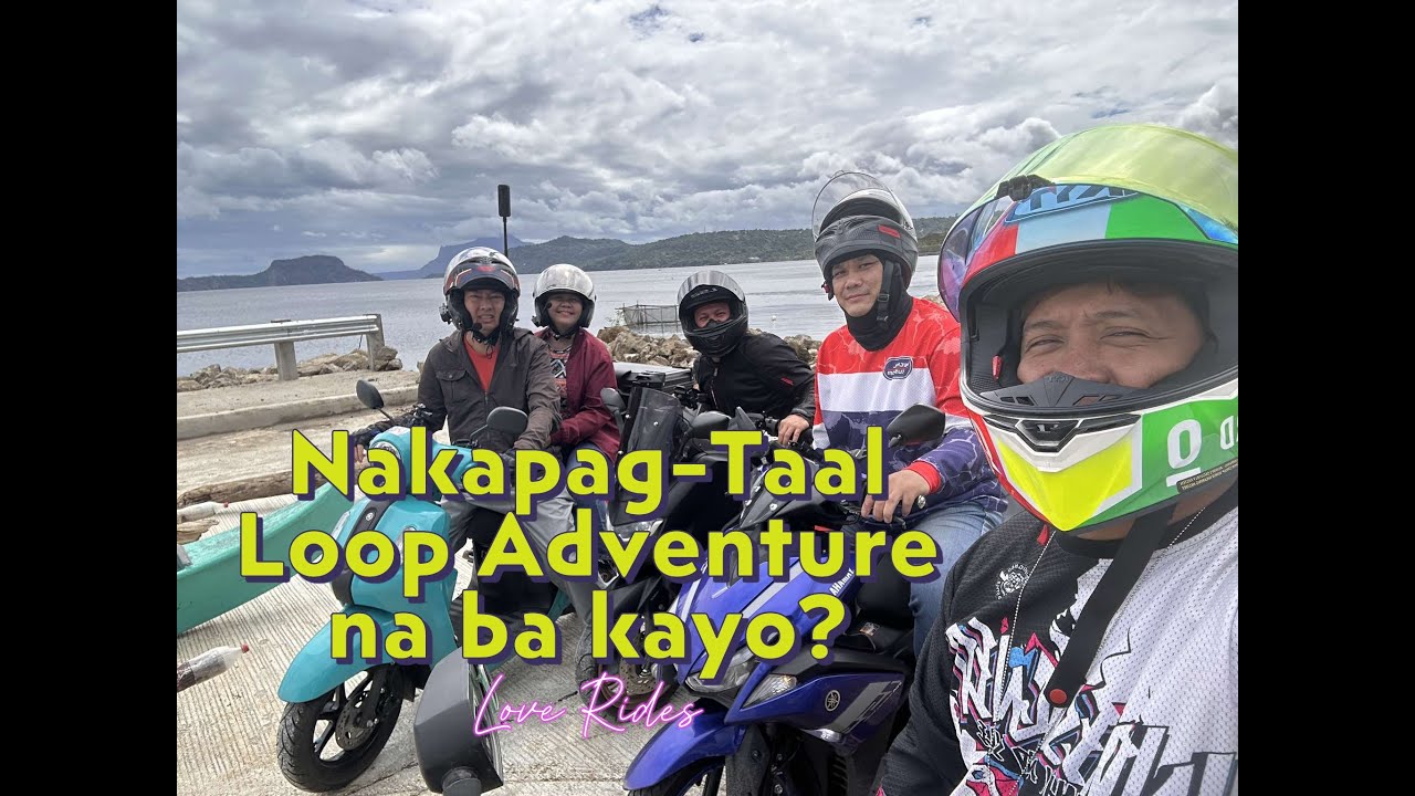 Fazzio Taal Loop Adventure | Taal Lake View Deck and Baywalk | Love Rides - YouTube