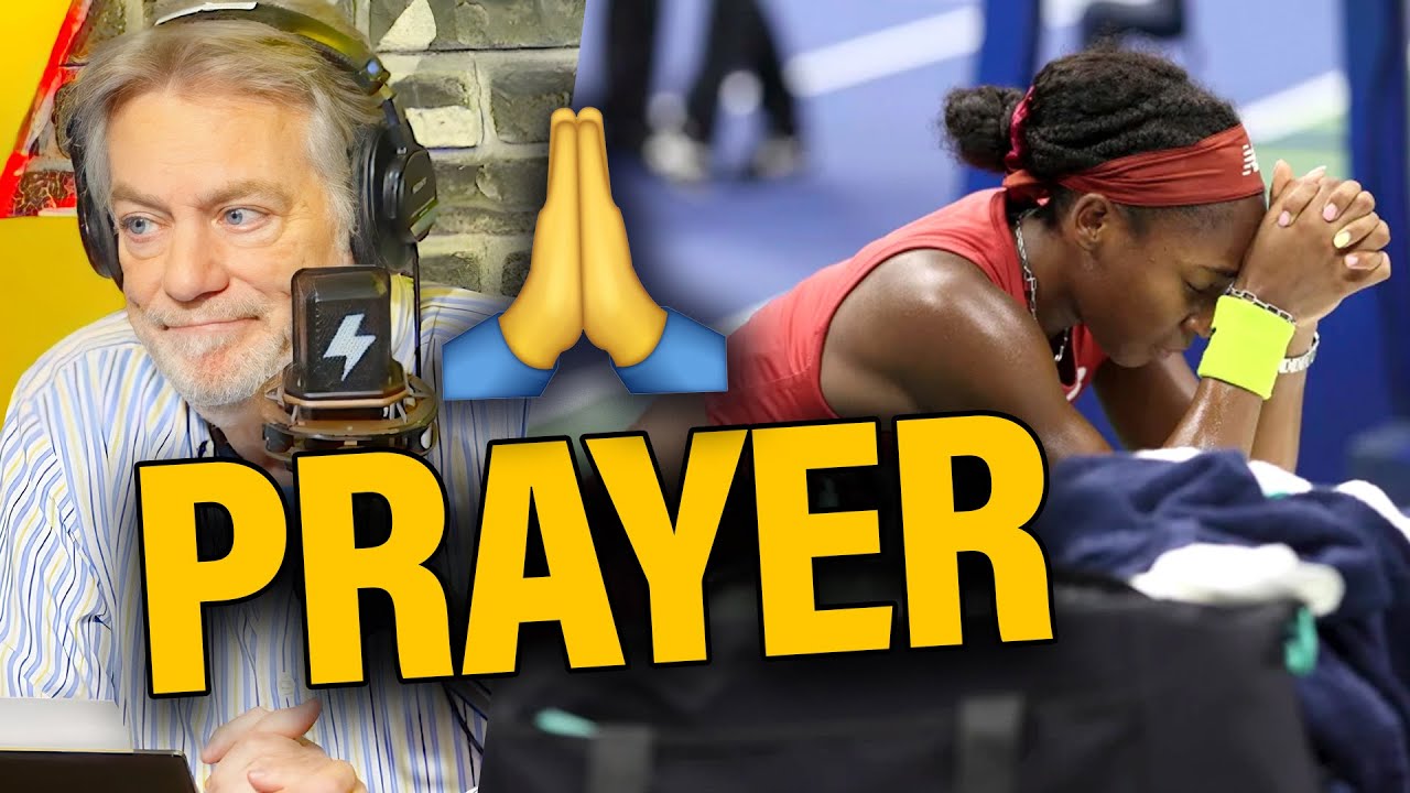 Tennis Superstar Coco Gauff PRAYS After U.S. Open WIN - YouTube