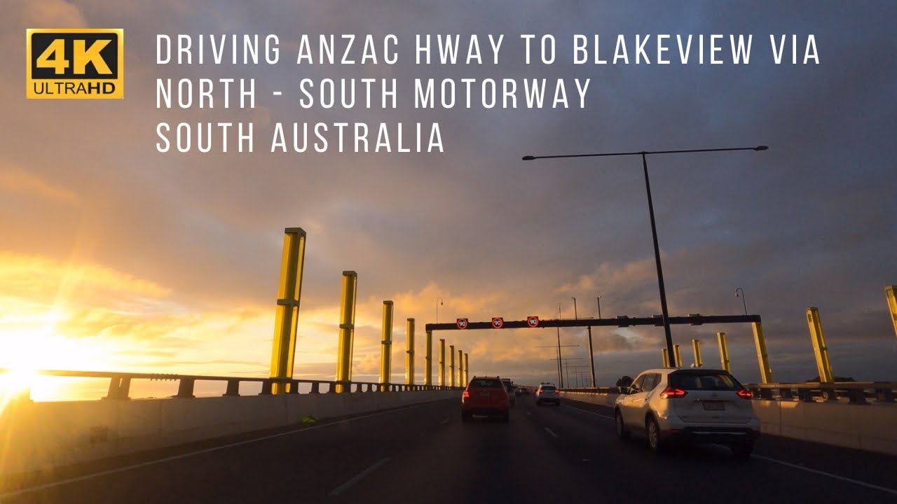 [4K] Driving Anzac Hway to Blakeview via North South Motorway | South ...