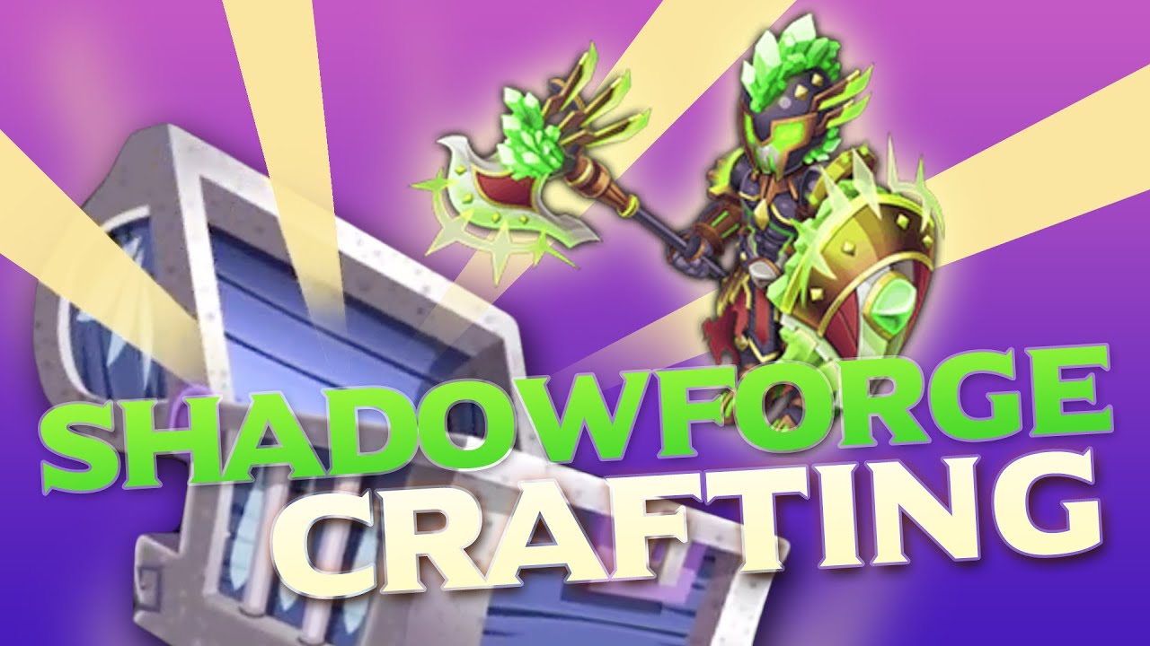 Knights and Dragons | 48 ShadowForged Chest Openings + Crafting Earth ...