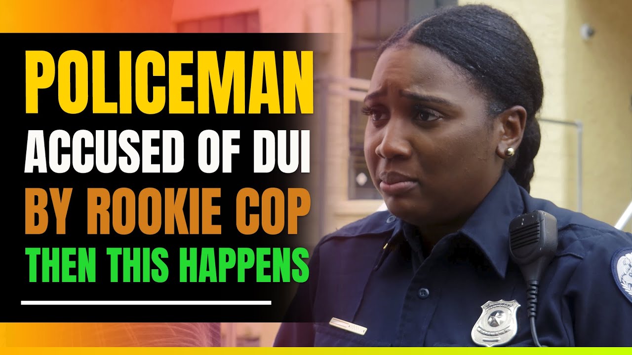 Policeman Accused Of A Crime By Rookie Cop. Then This Happens - YouTube