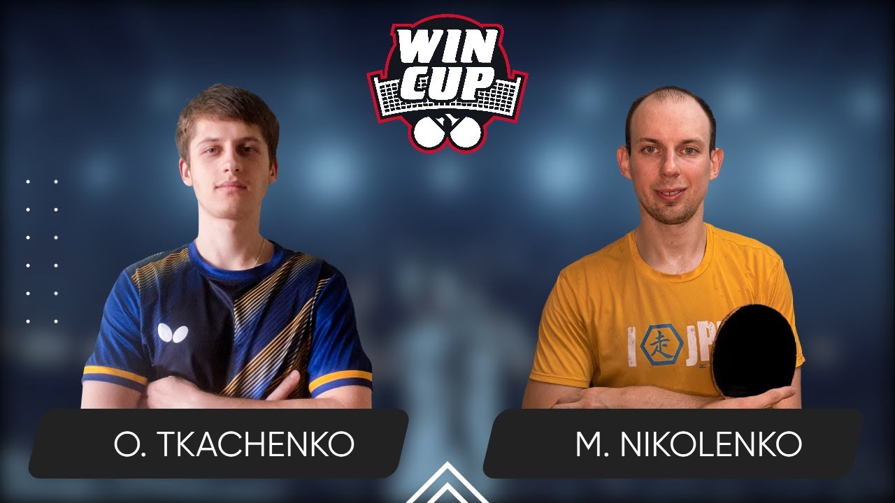 10:00 Oleksandr Tkachenko - Maksym Nikolenko West 1 WIN CUP 23.06.2024 | Table Tennis WINCUP ...