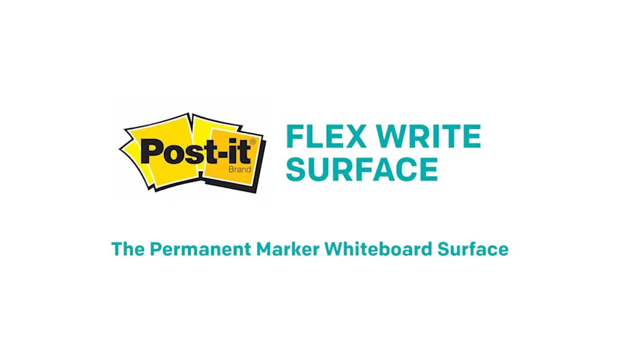Transform your space with Post-it(R) Flex Write Surface - YouTube