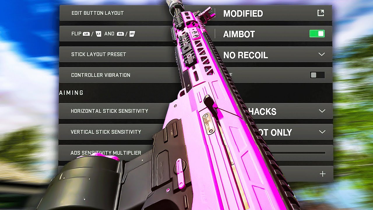 NEW AIMBOT *AIM ASSIST* CONTROLLER SETTINGS in MW3 🎮(Best CONTROLLER ...