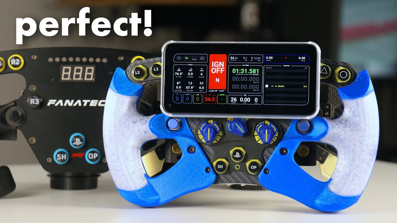 The BEST Fanatec Formula Rim in the World is one you mod yourself! # ...