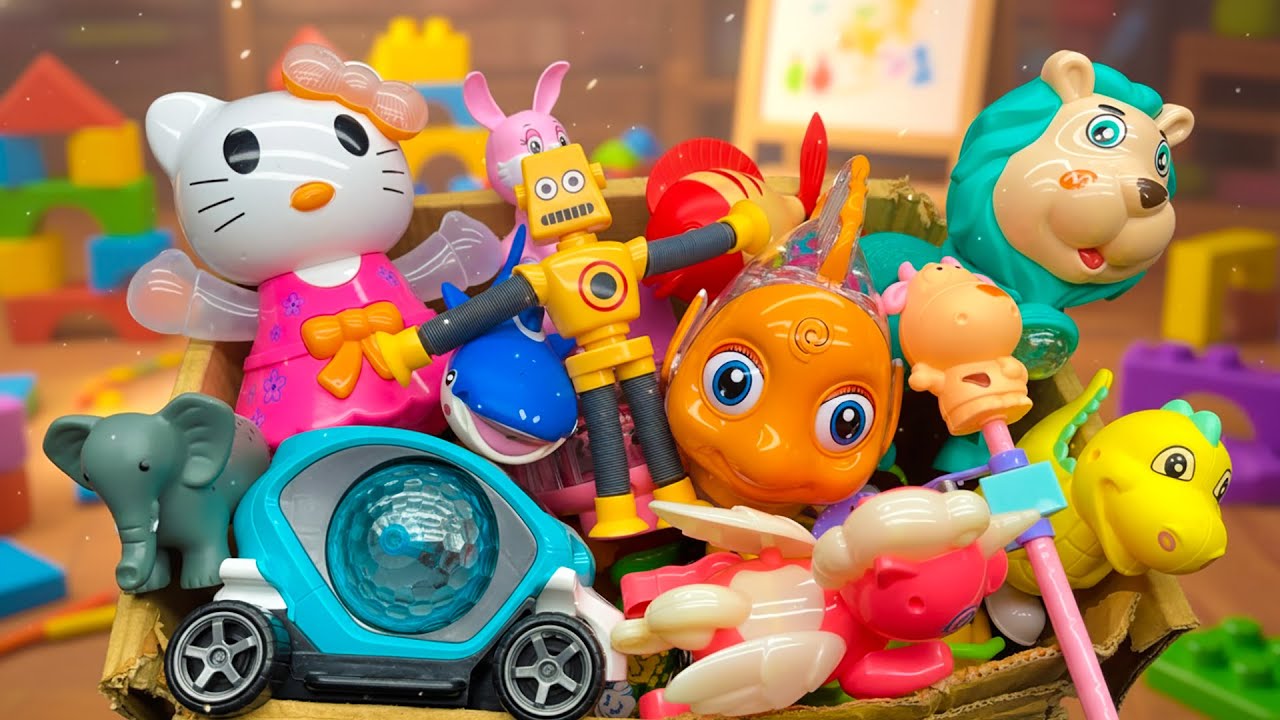 Toy asmr, 13:13 Minutes Satisfying with Unboxing ,Toys Set,Collection ...
