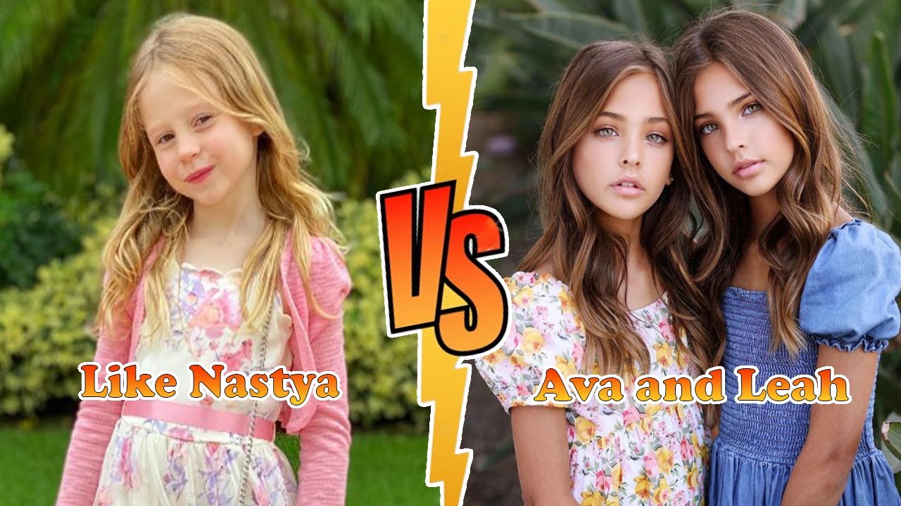 Like Nastya VS Ava And Leah Clements (Clements Twins) Transformation 👑 ...