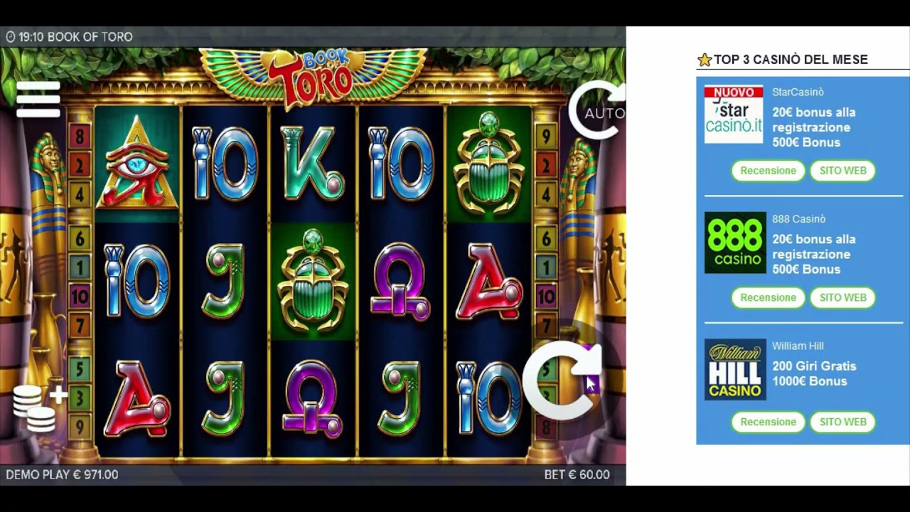 ⭐️ Book of Toro - Slot machine da giocare gratis ⭐️ - YouTube