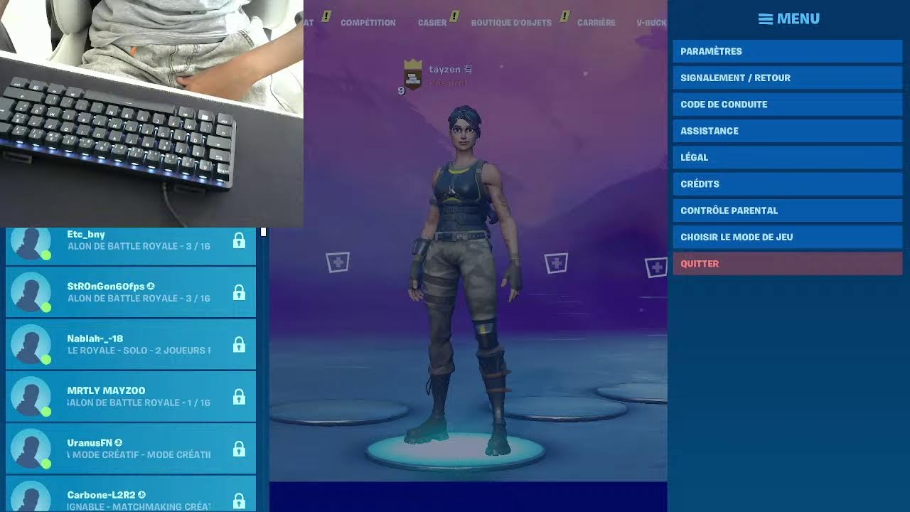 Diffusion en direct de tayzen - YouTube