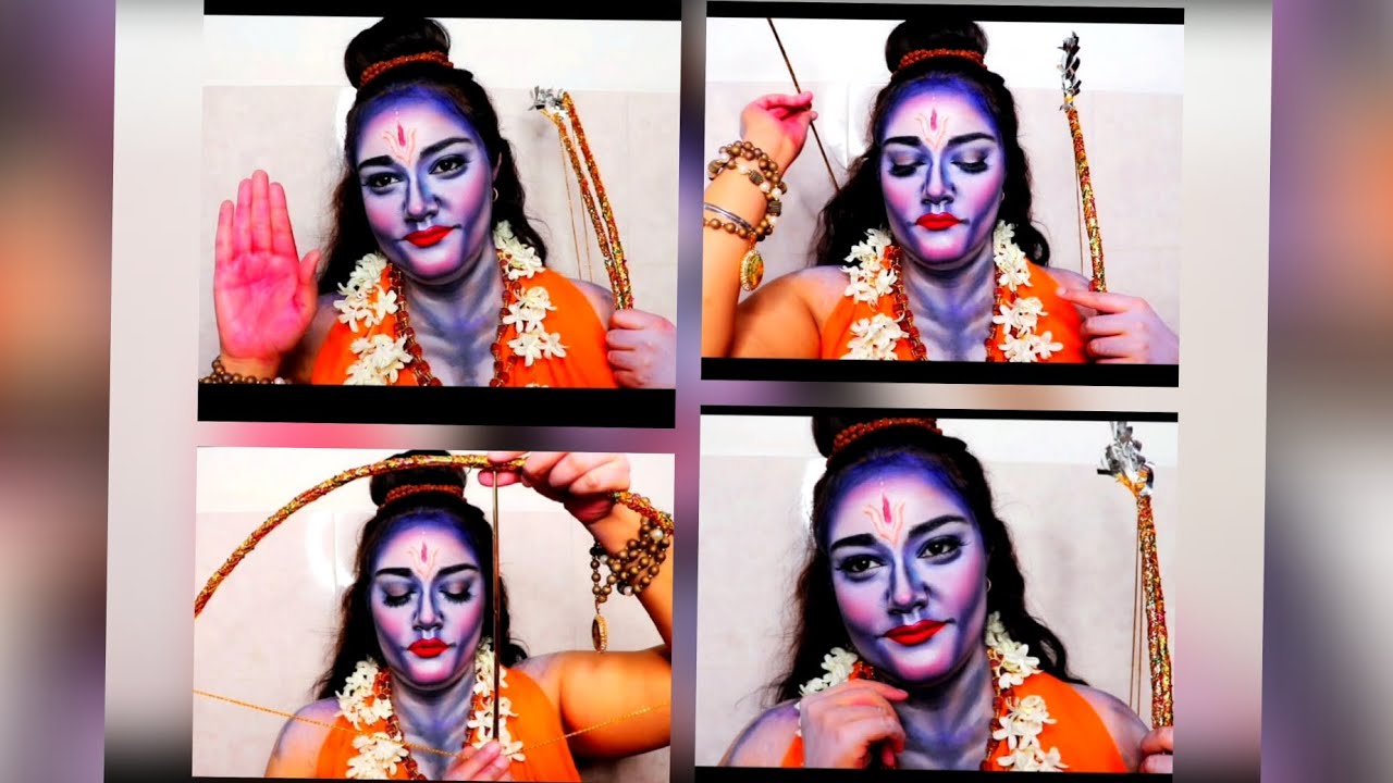 shri Ram makeup tutorial by chhaya ️ (happy ramnavmi ) #makeup # ...