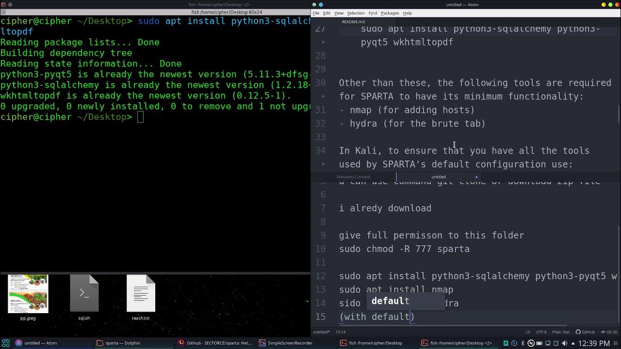 Sparta penetration testing tool | kali linux or any debian os - YouTube
