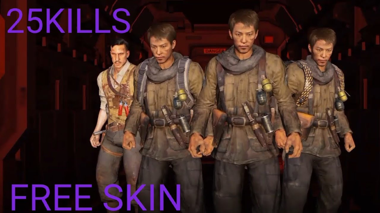 *NEW * FREE SKIN 25 KILLS TIAN ZHAO-SIGED CALL OF DUTY MOBIILE BATTLE ...