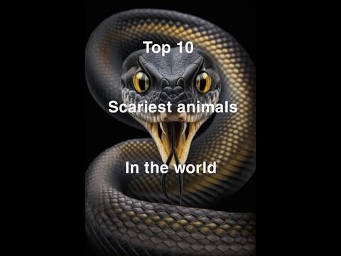Top 10 Scariest Animals in the World: A Survival Guide - YouTube
