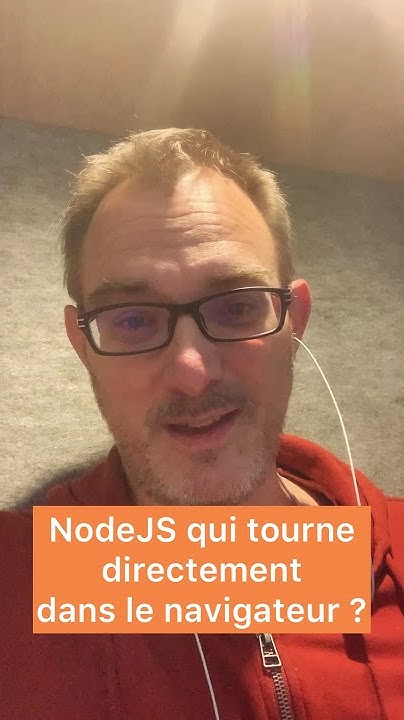 Webcontainer Faire Tourner Nodejs Dans Le Navigateur Youtube