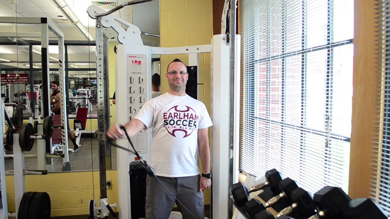 The Exercise Of The Week- One-Arm Cable Lateral Raise - YouTube