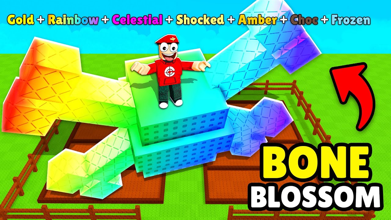 BONE BLOSSOM in Grow A Garden !! (Roblox) - YouTube