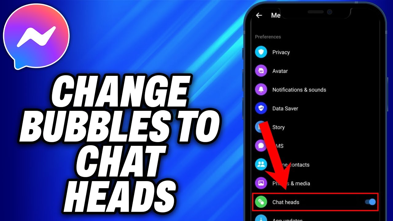 How To Change Bubbles to Chat Heads (2025) - Easy Fix - YouTube