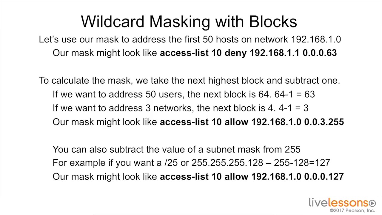 14 3 Understanding Wildcard Masking CCNA Data Center DCICN - YouTube