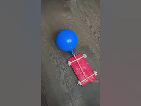 Balloon car: Newton’s third law - YouTube