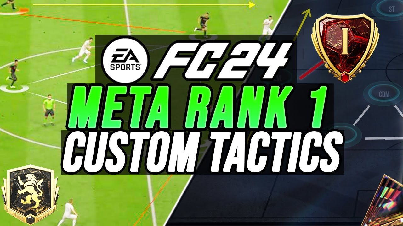 FC 24 - Rank 1 META Custom Tactics To Get More WINS - YouTube