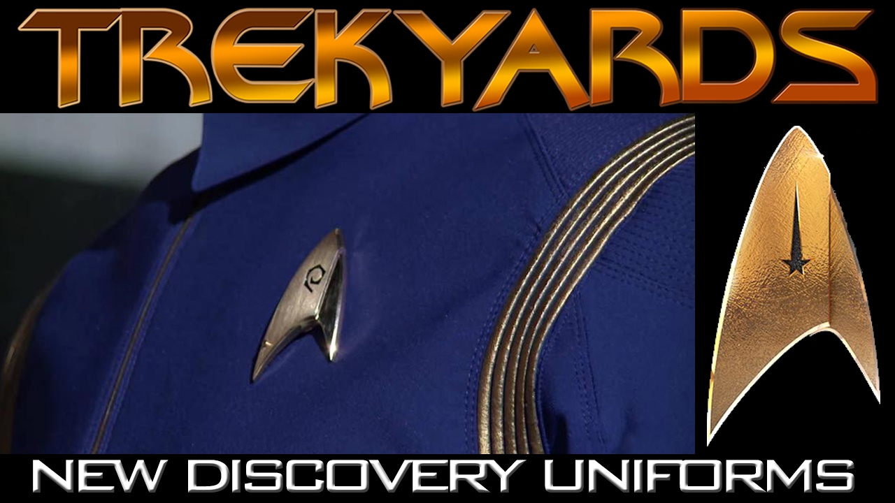 New Discovery Uniform Revealed (Star Trek Discovery 2017) - YouTube