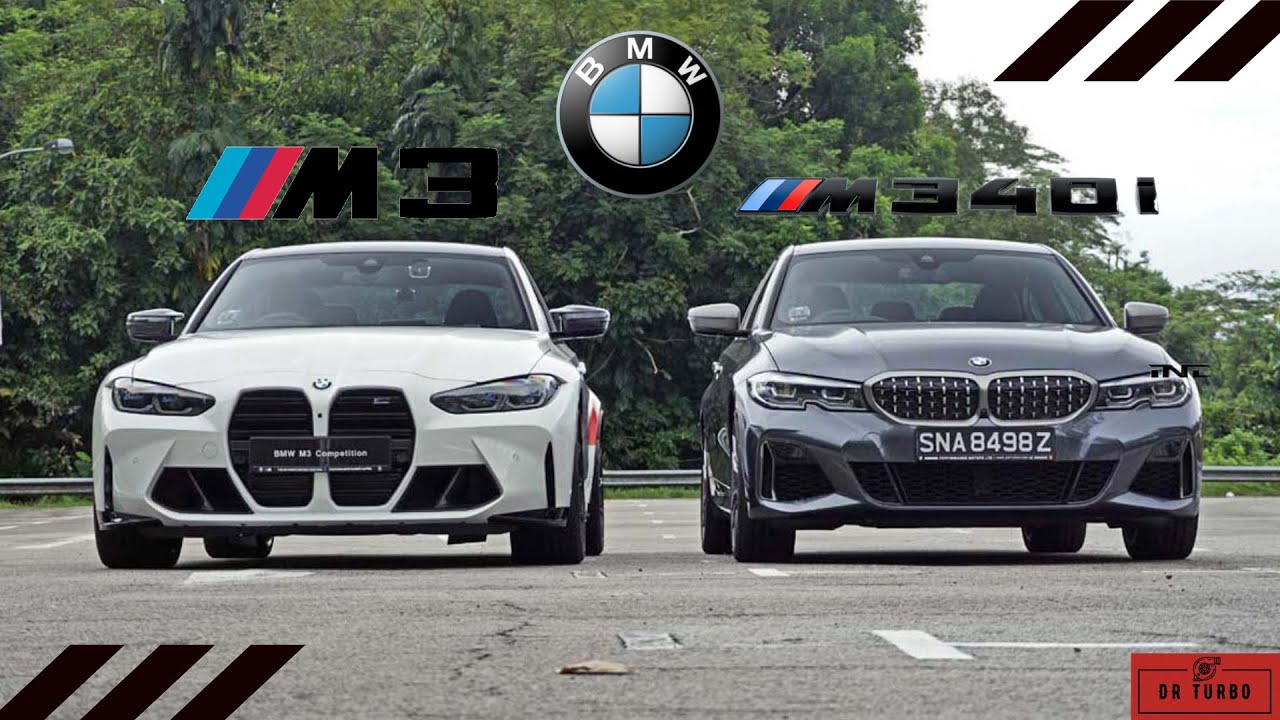 Bmw M3 Competition Vs M340i YouTube