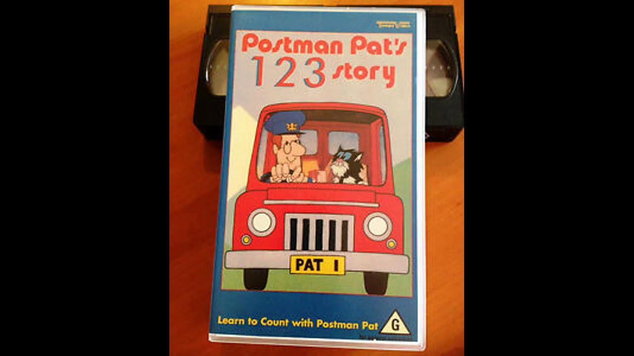 Original VHS opening: postman pat's 123 Story (Australia Retail Tape ...