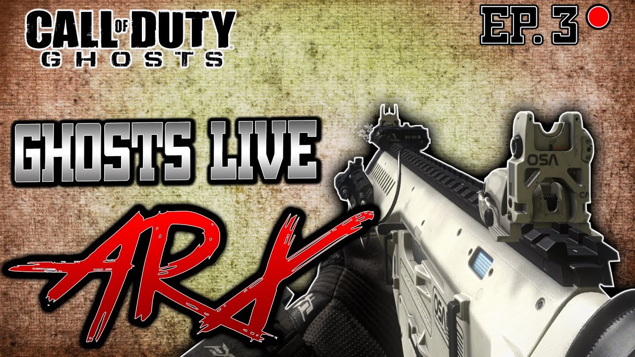 COD Ghosts - "ARX-160" Kill Confirmed Multiplayer Gameplay - LIVE w ...