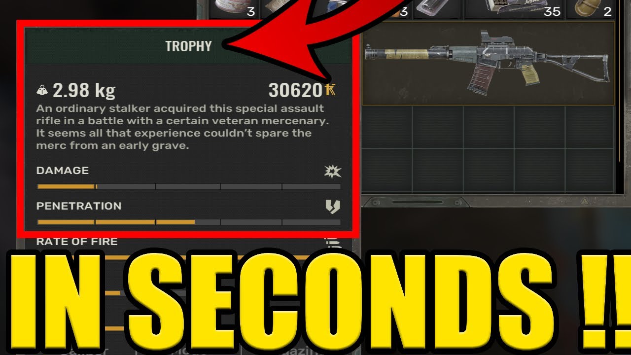 STALKER 2 TROPHY LOCATION 51 SECONDS - YouTube