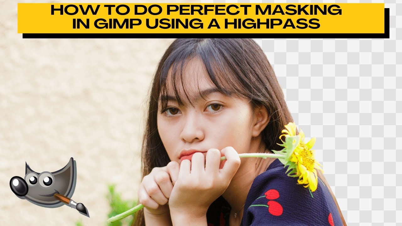 How to Do Perfect Masking in GIMP (Tutorial) - YouTube