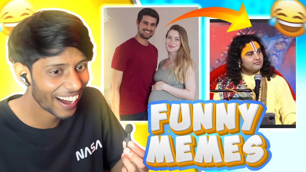 FUNNIEST MEME EVER !! DHRUV RATHEE AND ANIRUDDHACHARYA JI !! MEME ...