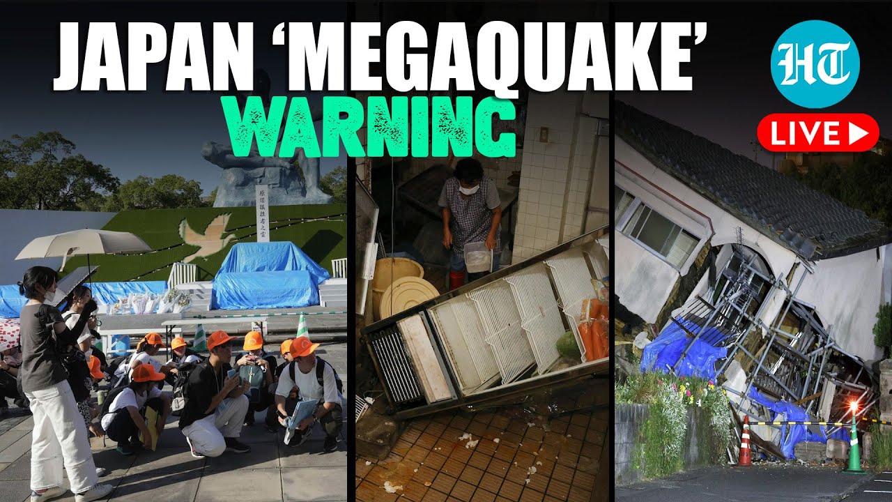 Japan Earthquake LIVE | Govt Issues Its First 'Megaquake' Warning After ...