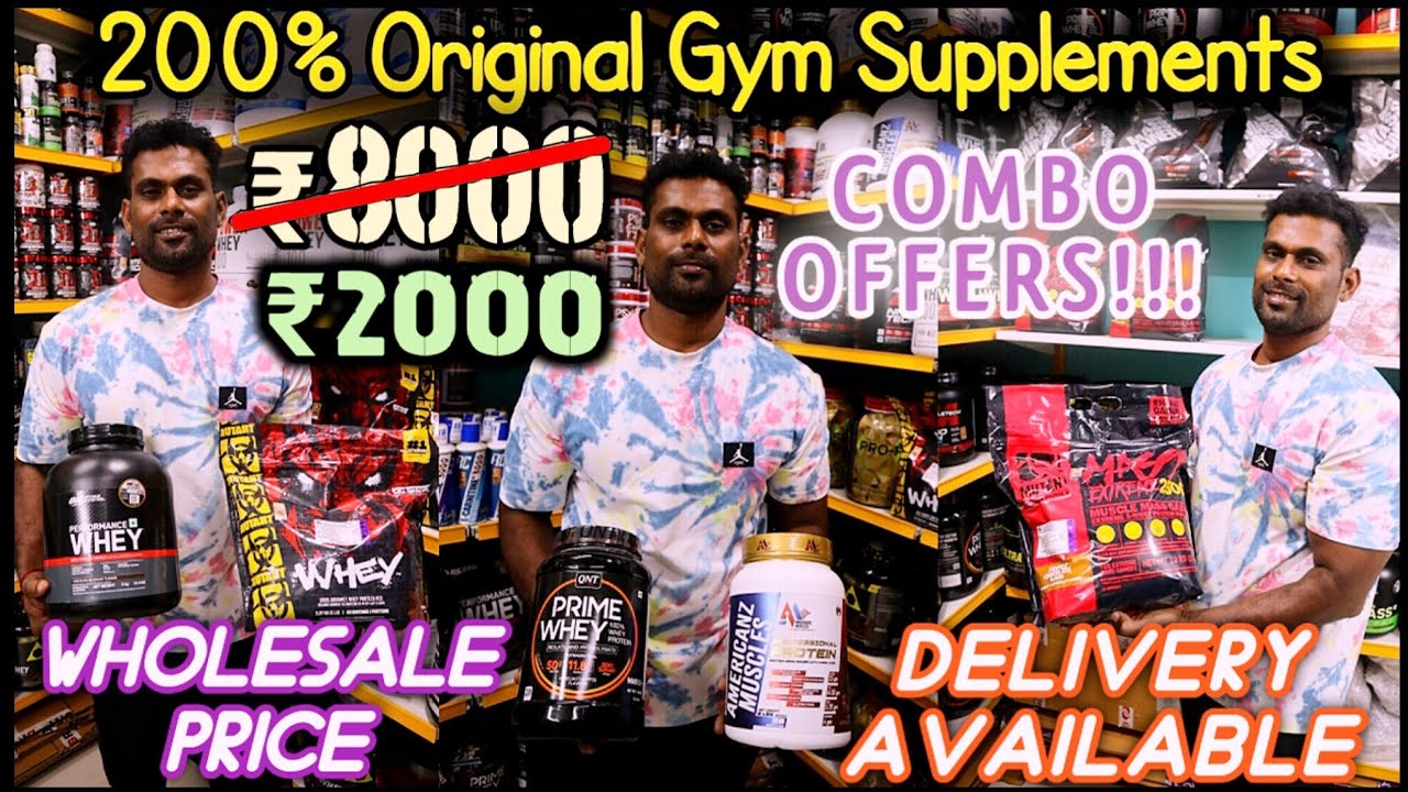 Best Combo Offers!!! 200% Original Gym Supplements At Low Cost💥Online ...