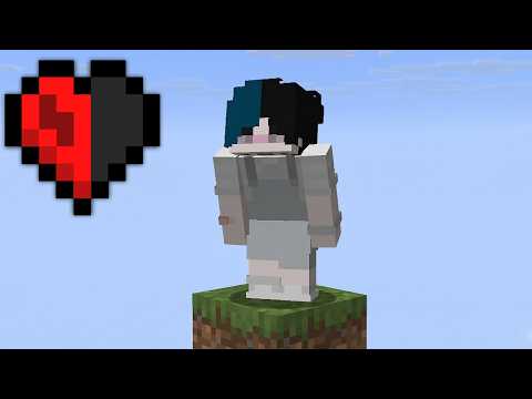 Minecraft Hardcore TEK BLOKTA 100 GÜN!