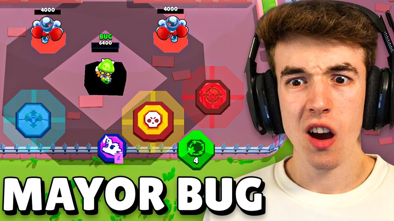 EL MAYOR BUG de BRAWL STARS *TODO ES OSCURO Y CUADRADO* - YouTube