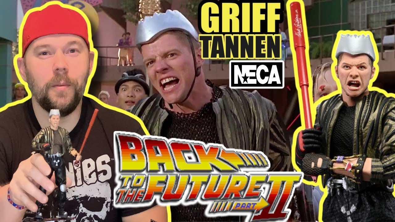 Griff TANNEN BTTF NECA Back to the Future 2 Figure Unboxing & Review 80 ...