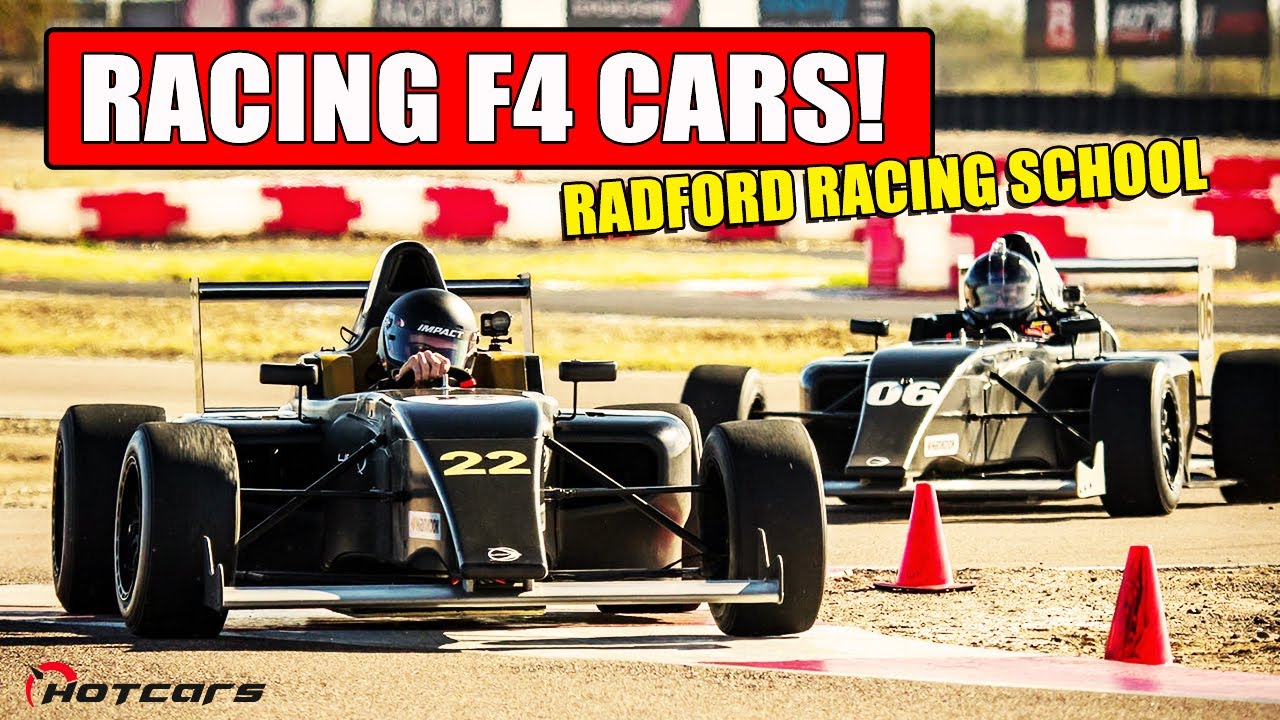 We Just Raced Formula 4 Cars At Radford Racing School! - YouTube