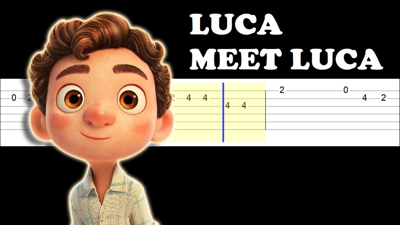 Luca - Meet Luca (Easy Guitar Tabs Tutorial) - YouTube