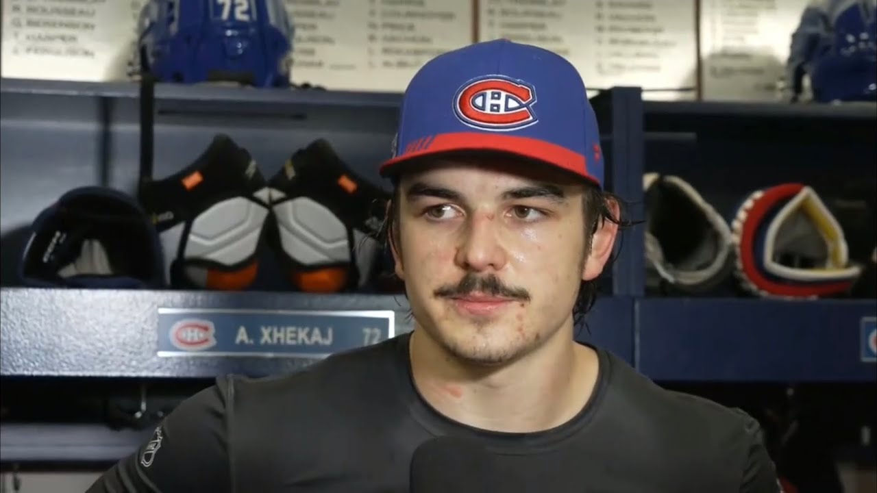 Arber Xhekaj says he knows he needs to work to stay in Canadiens lineup ...