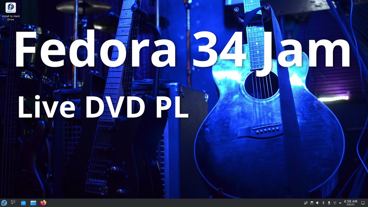 Fedora 34 Jam PL Live - YouTube
