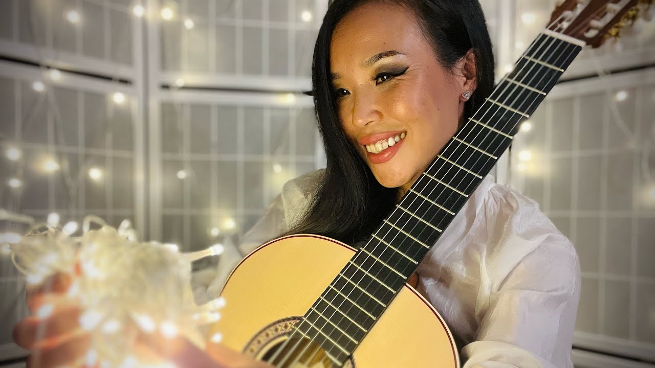 Silent Night | Christmas song | Arr. by Thu Le | Signature model Guitar ...