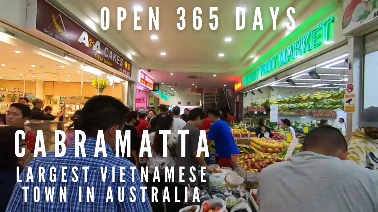 Cabramatta on Christmas Day, Largest Vietnamese Town in Australia, Open ...
