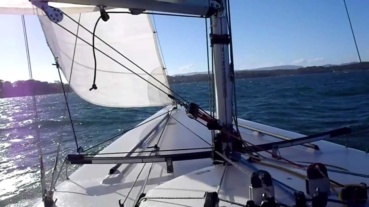 11 metre one design sailing - YouTube