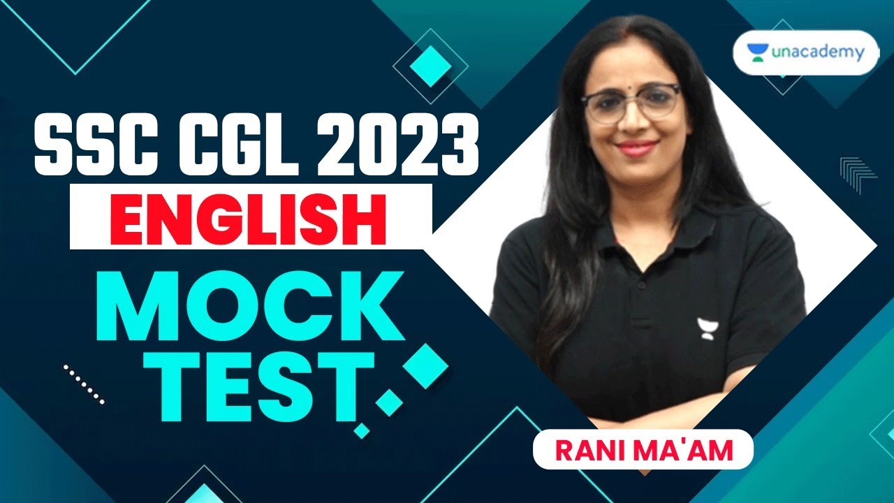 SSC CGL 2023 | English | Mock Test | English Mocks | Practice Set ...