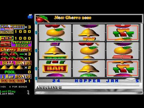 ARCADE MACHINES MAME SLOT MACHINE FRUIT BONUS 2000 NEW CHERRY 2000 v3 9 ...