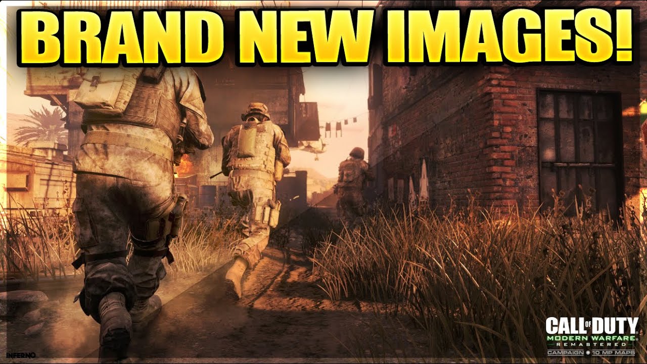 COD 4 REMASTERED MULTIPLAYER GAMEPLAY IMAGES! - NEW COD 4 REMASTERED ...