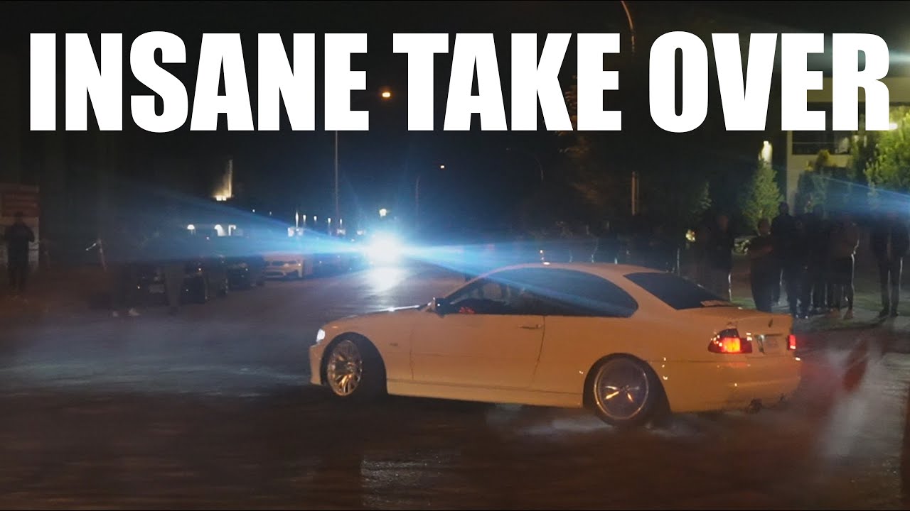 INSANE STREET TAKE OVER - YouTube