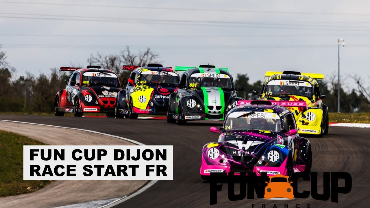 Fun Cup Dijon FR | Race Start | Onboard POV | Ben Watches 488 - YouTube