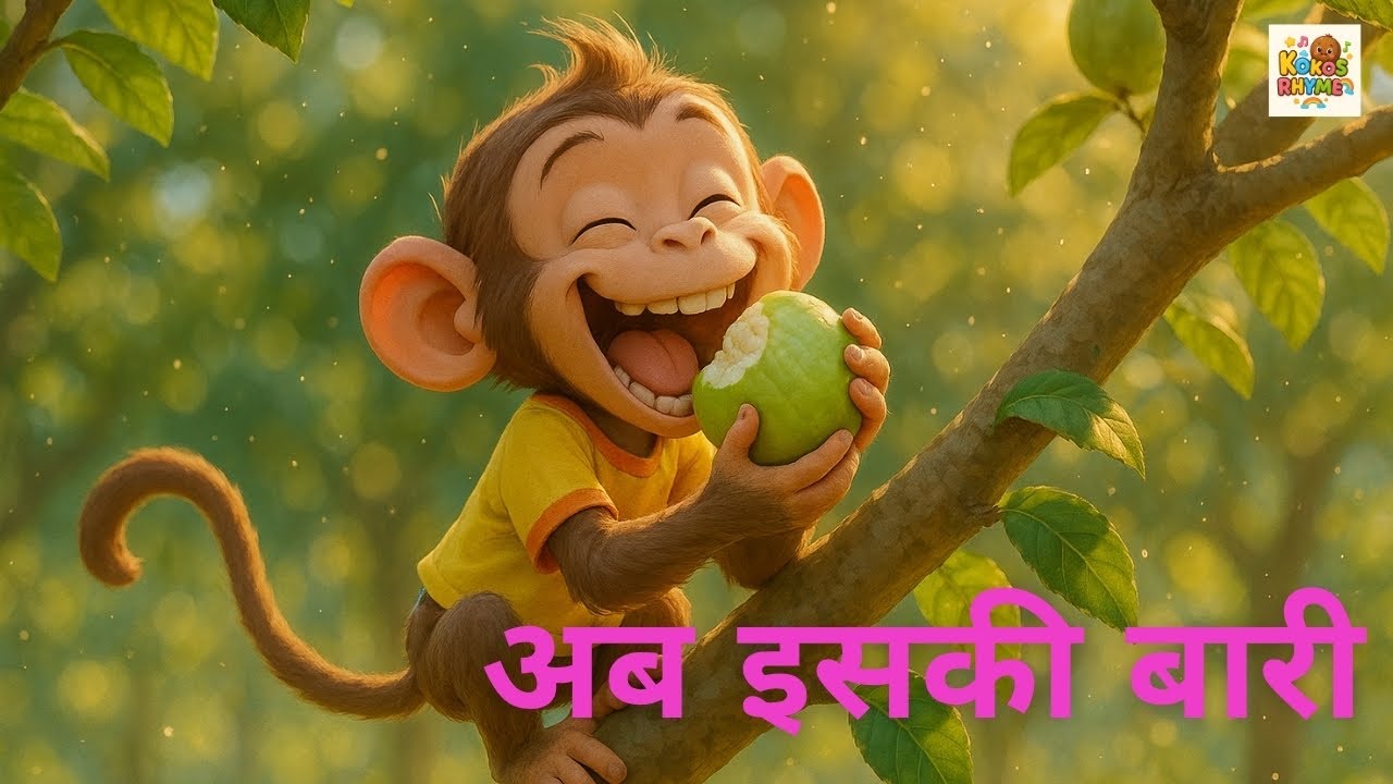 🐒 Kho-Kho Carnival: A Fun Animal Chase Adventure | Kids Hindi Rhyme ...